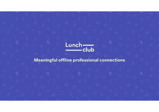 Lunch Club | PDF