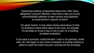 Building Envelope 101: Protechs Restoration Lunch & Learn Series | PPT