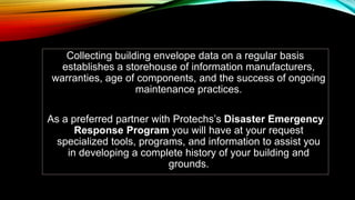 Building Envelope 101: Protechs Restoration Lunch & Learn Series | PPT