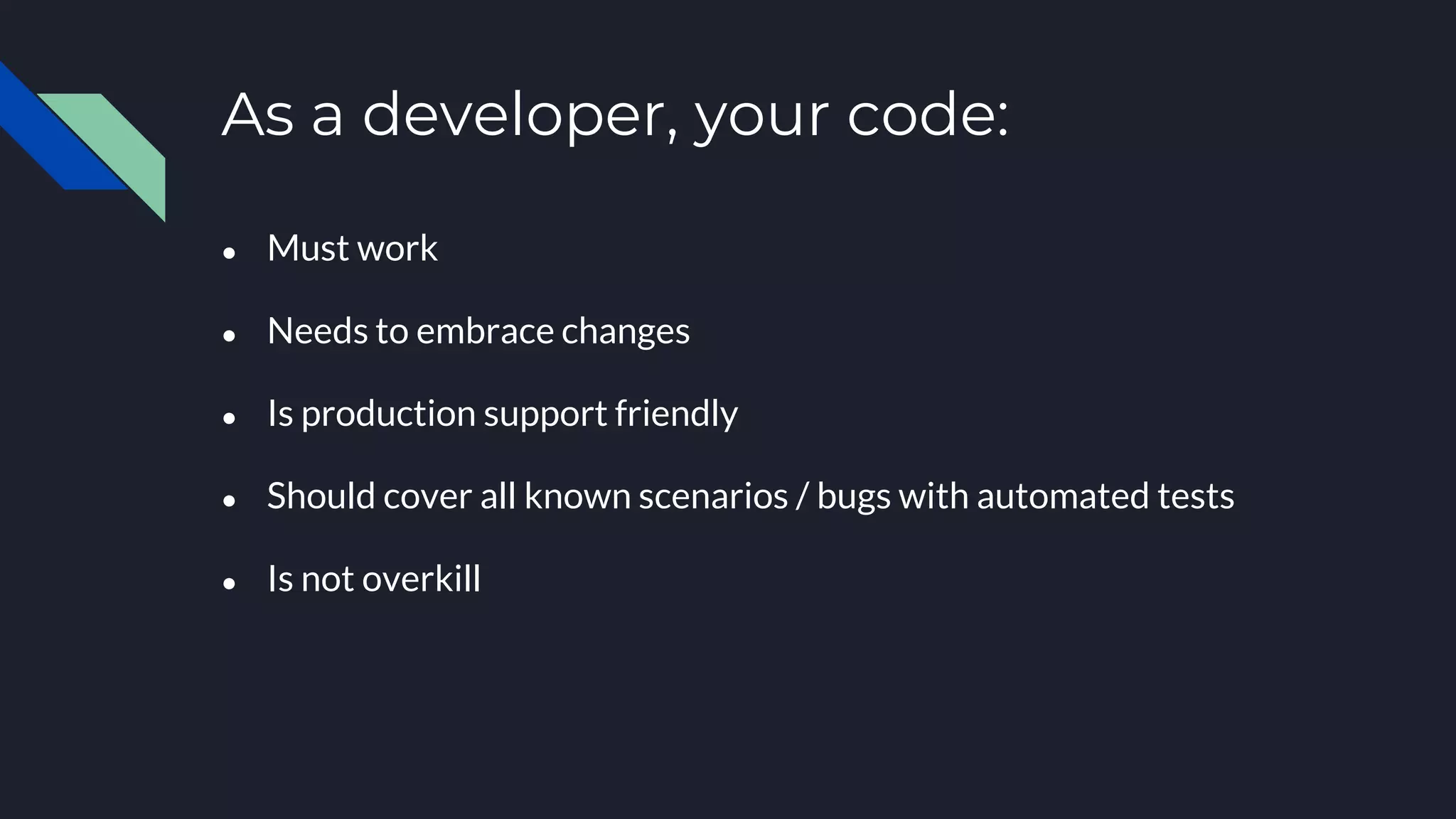 Use Design Principle to Improve code quality | PPTX