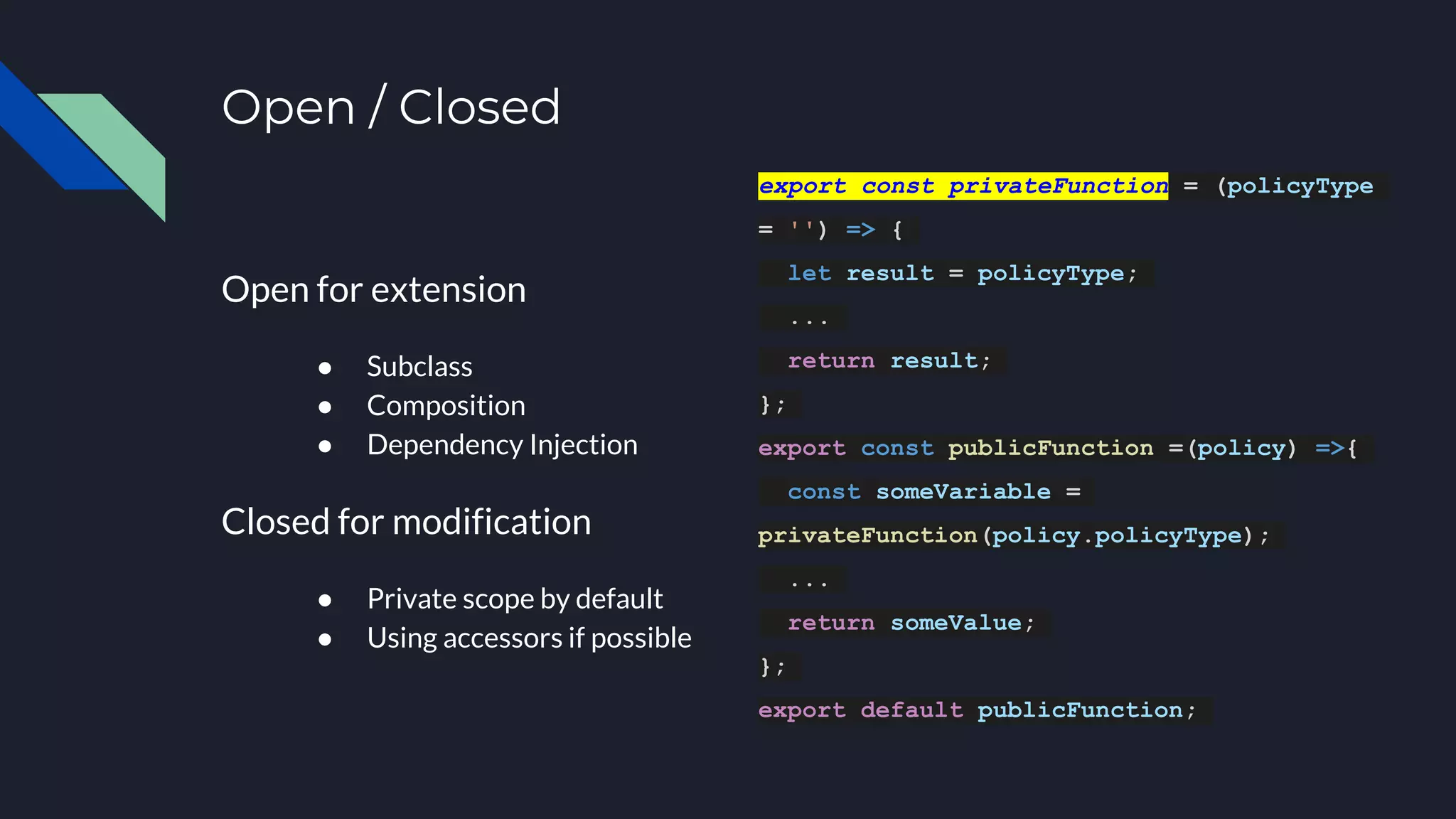 Use Design Principle to Improve code quality | PPTX