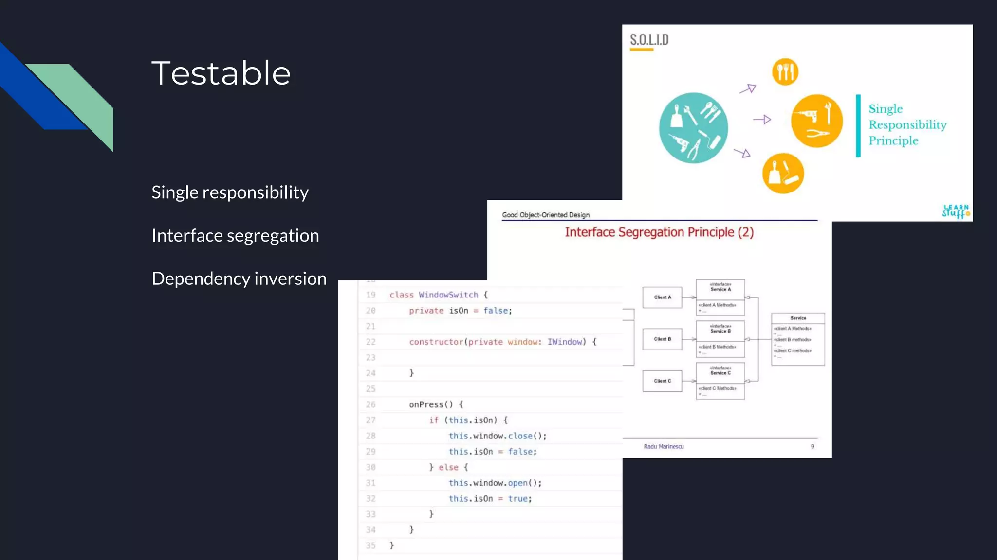 Use Design Principle to Improve code quality | PPTX