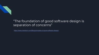 Use Design Principle to Improve code quality | PPTX