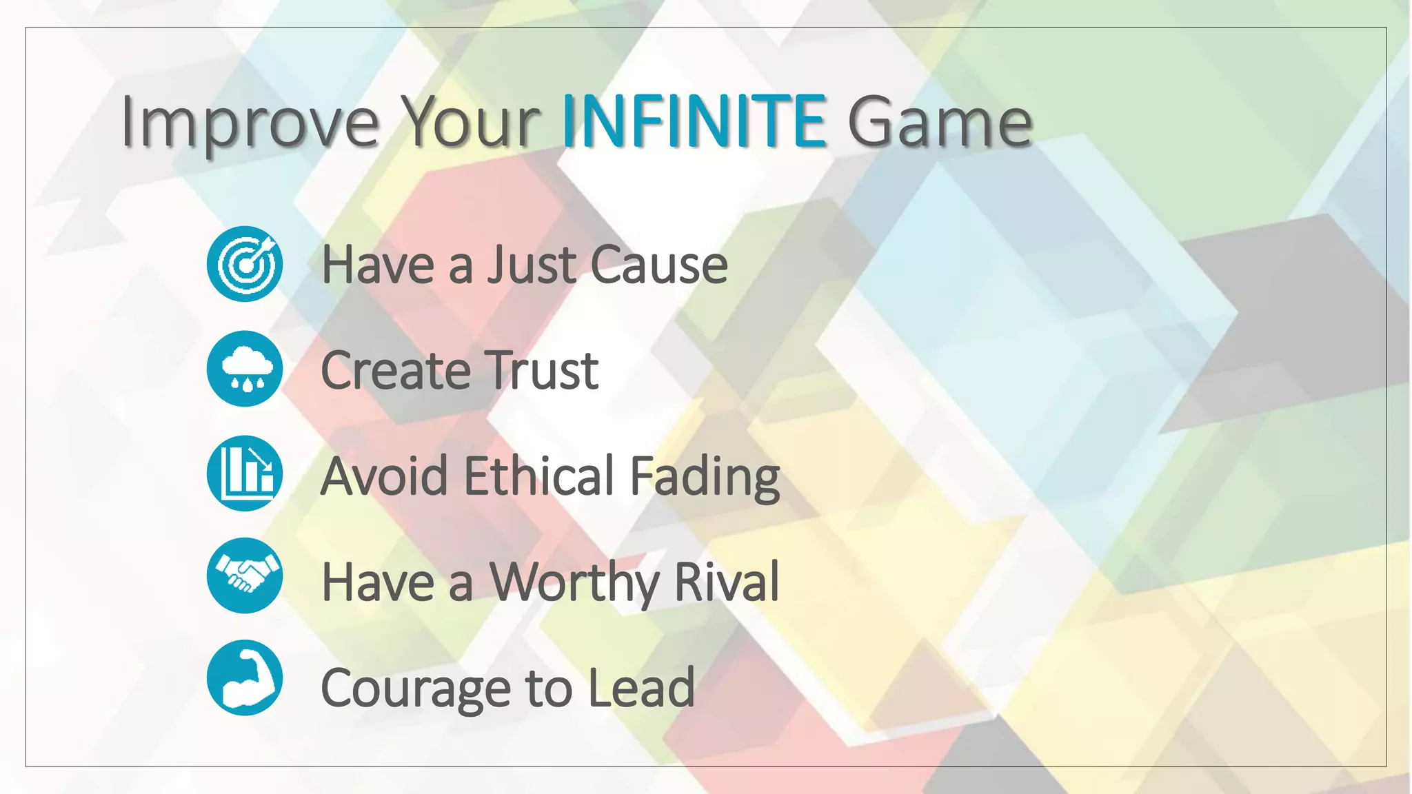 LunchMeet - The Infinite Game | PPTX