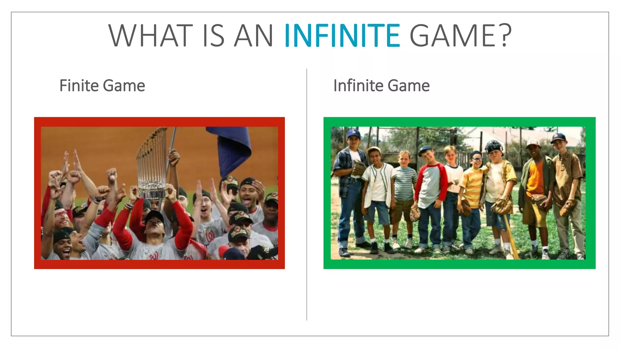 LunchMeet - The Infinite Game | PPTX