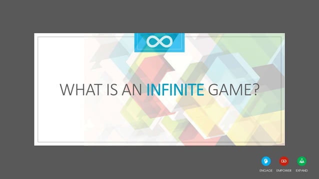 LunchMeet - The Infinite Game | PPTX | Video Game Genres | Video Gaming