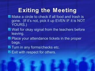 Lunch meeting1 | PPT | Educational Assessment | Education