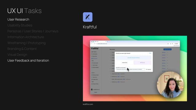 Integrating Artificial Intelligence (AI) with User Experience(UX)/User Interface(UI) Design | PPTX