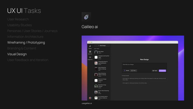 Integrating Artificial Intelligence (AI) with User Experience(UX)/User Interface(UI) Design | PPTX