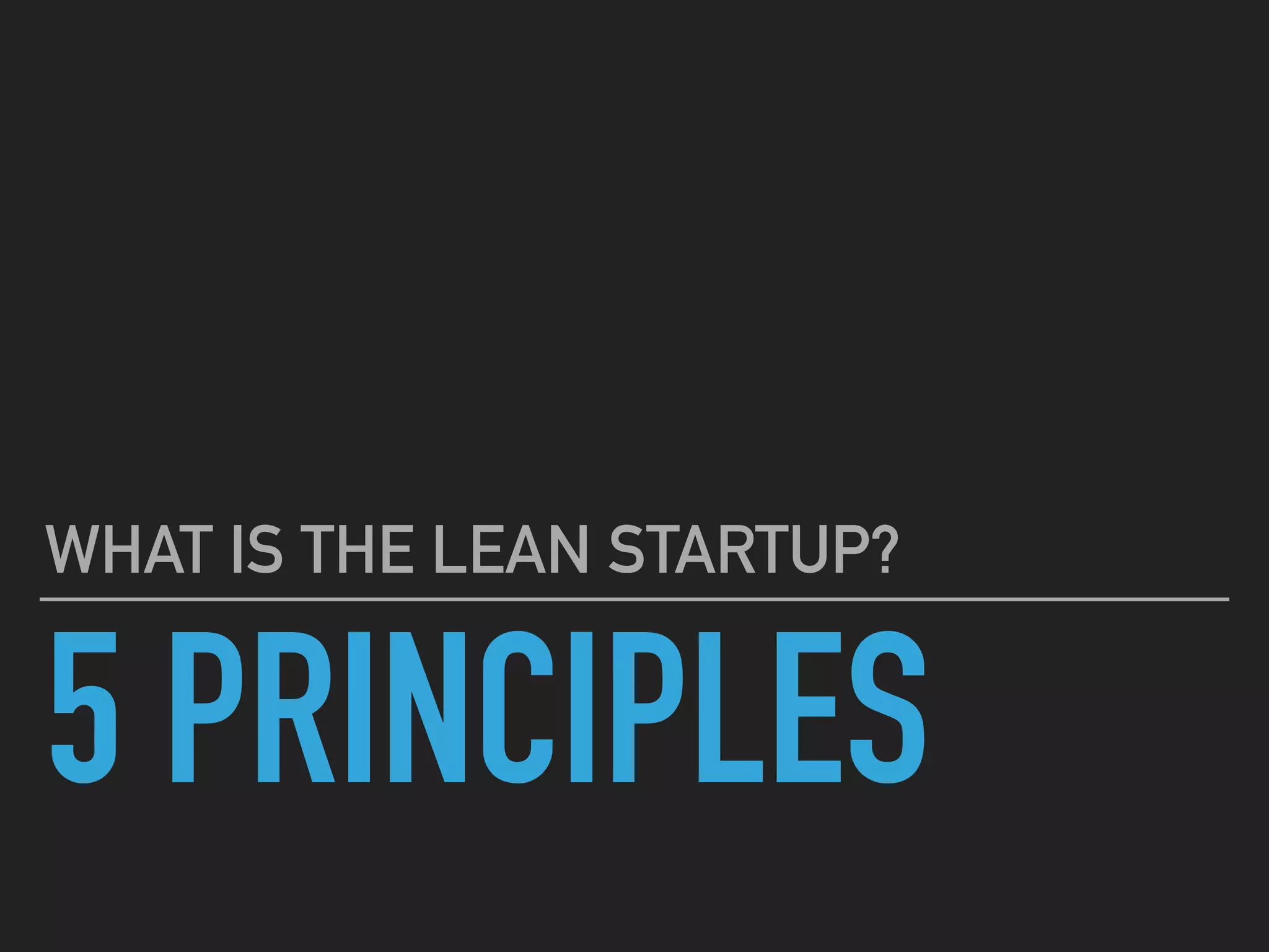 "Lunch 'n Learn" Deck on "The Lean Startup" | PDF | Startups | Business