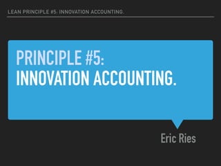 "Lunch 'n Learn" Deck on "The Lean Startup" | PDF