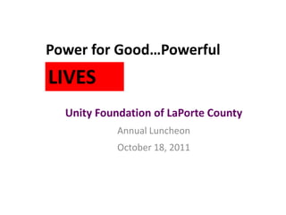 What's next for Unity? | PPTX