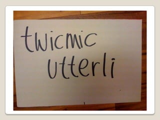 TweetcampSA Lunch Time Flash Cards | PPTX