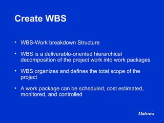Lunch time presentation scope management | PPS | Business | Business ...