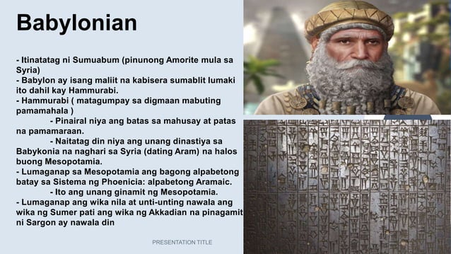 Araling Panlipunan 7: Lundayan ng Kabihasnan | PPTX