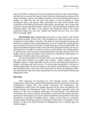 Lunenburg, fred c the comer school development program nfmij v8 n1 2011 ...