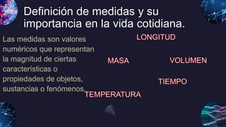 Tema de longitud , distancia y peso y capacidad | PPTX