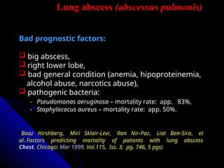 lung-abscess. Dr ibrahimi md pulmonologist.ppt