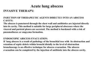 lung-abscess | PPTX