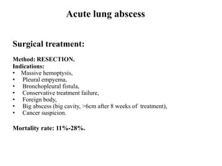 lung-abscess | PPTX