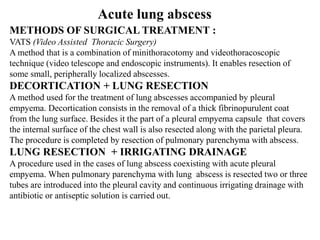 lung-abscess | PPTX