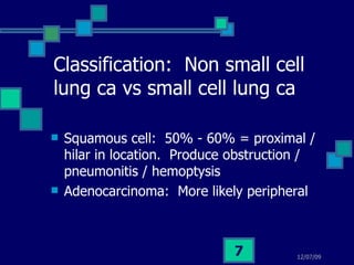 Lung Cancer : Update on Diagnosis and Treatment Lung Cancer : Update on ...