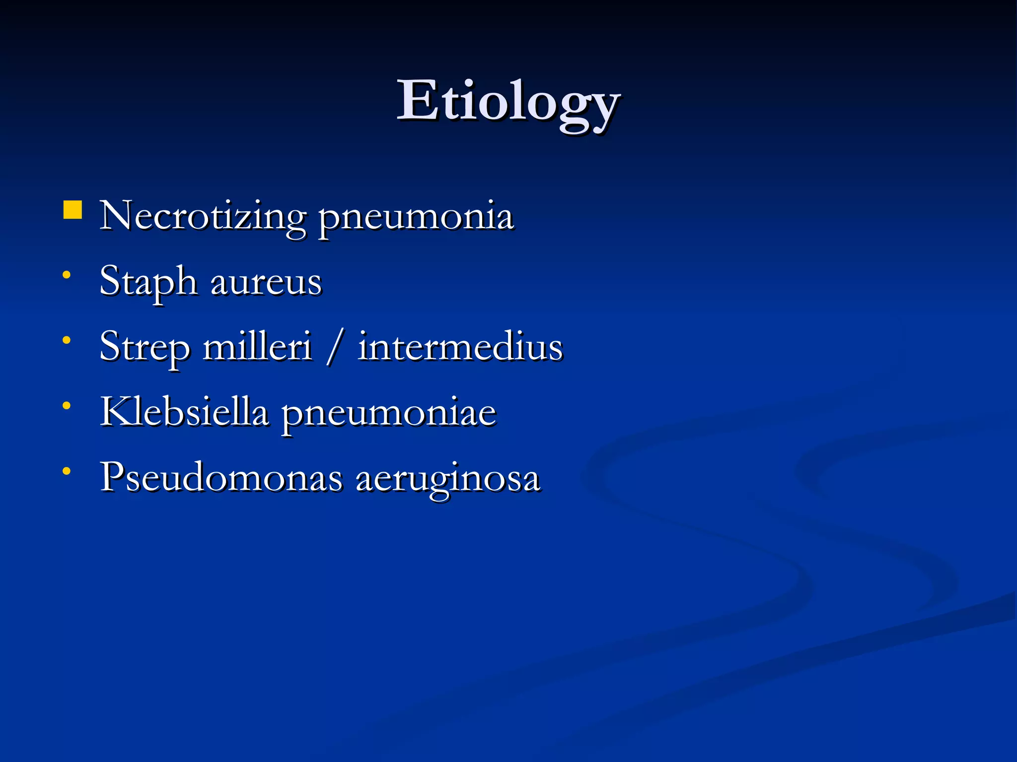 Lung Abscess Ppt