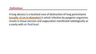 Lungabscess 171204080119 | PPT