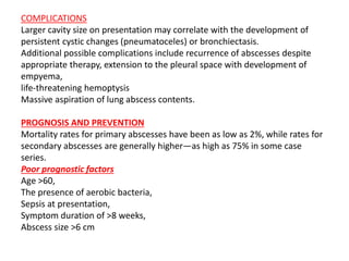 Lung abscess | PPT