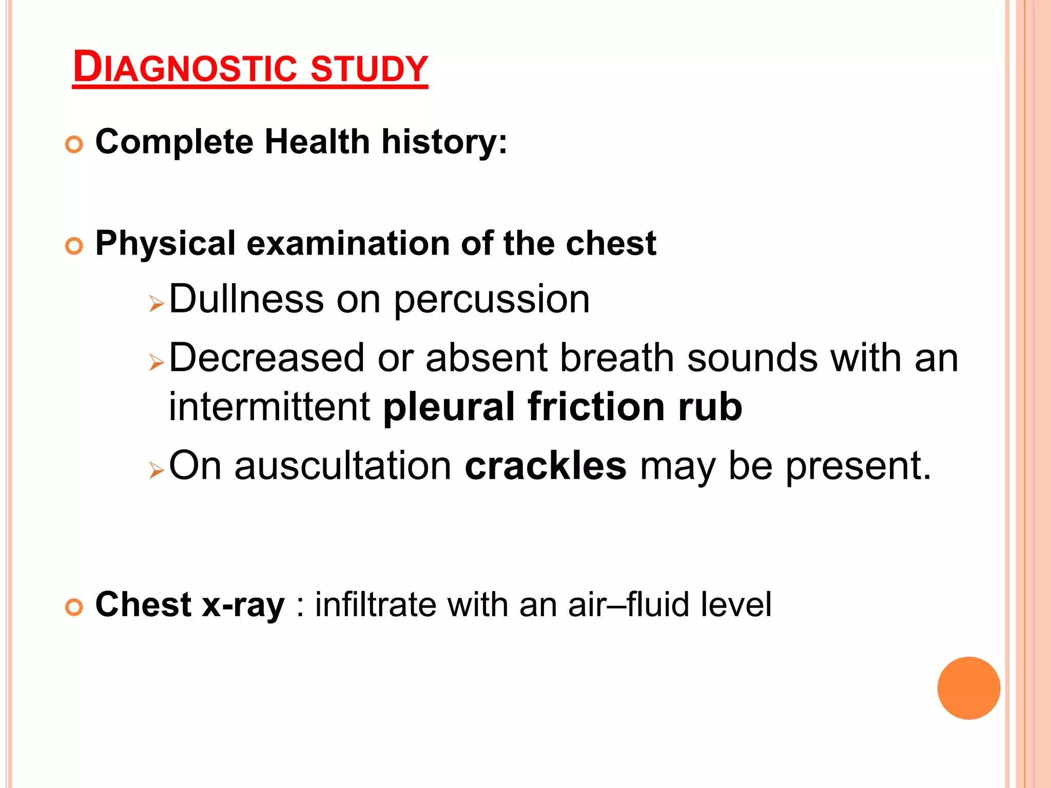 Lung abscess & Nursing care | PPTX
