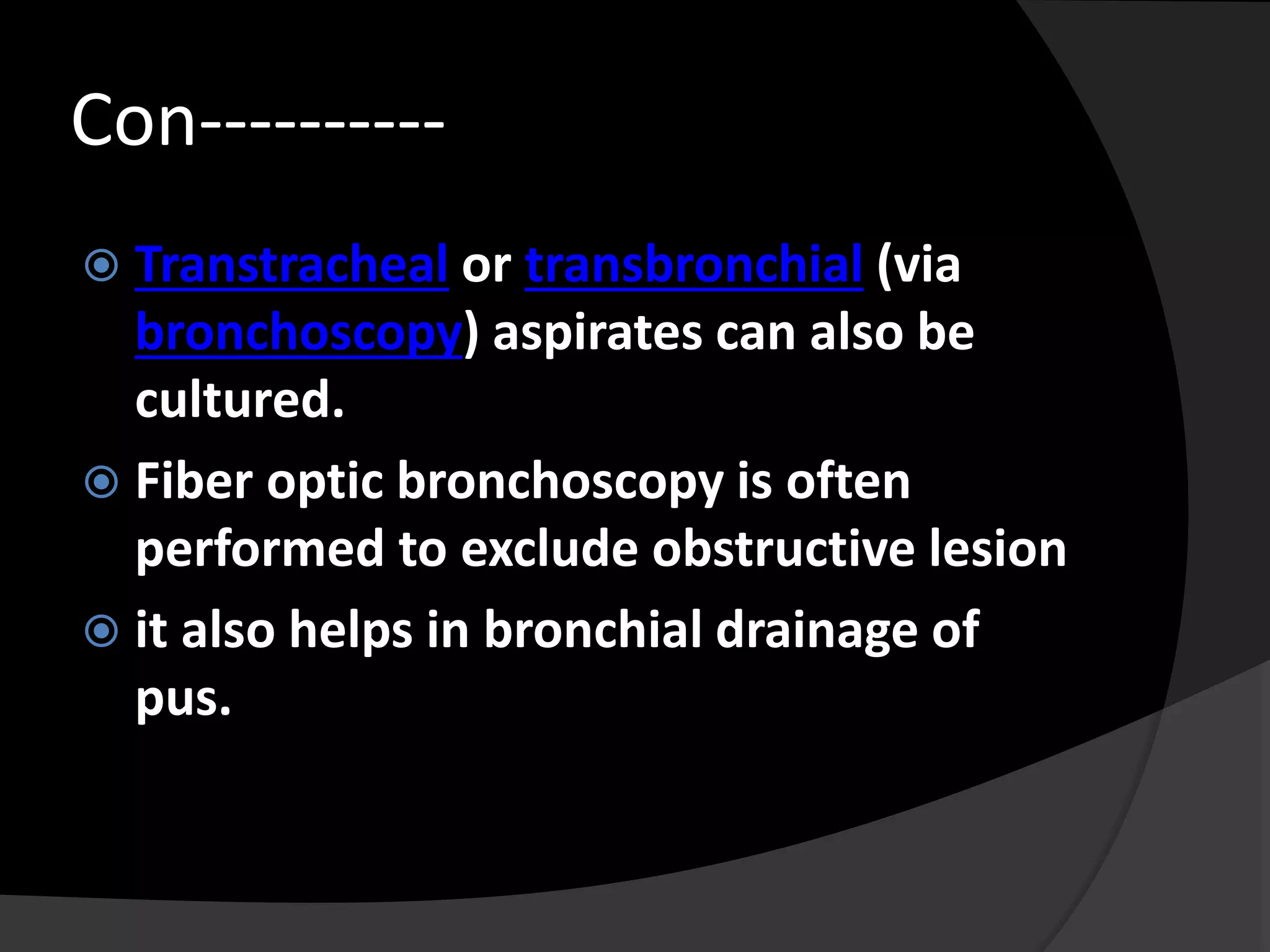 Lung abscess | PPTX