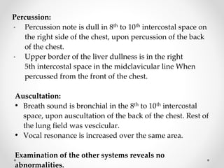Fever with cough and chest pain. | PPT
