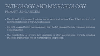 Lung abscess from harrison textbook hshdhdhd.pdf | Lung and Respiratory ...