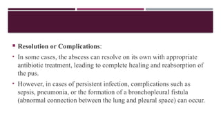 Lung abscess.pptx (pathological process) | PPTX