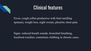 Lung Abscess .easy pathology and understanding | PDF