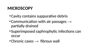 Clinical Basics and etiology about Lung Abscess | PPTX