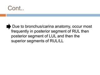 Lung abscess | PPTX