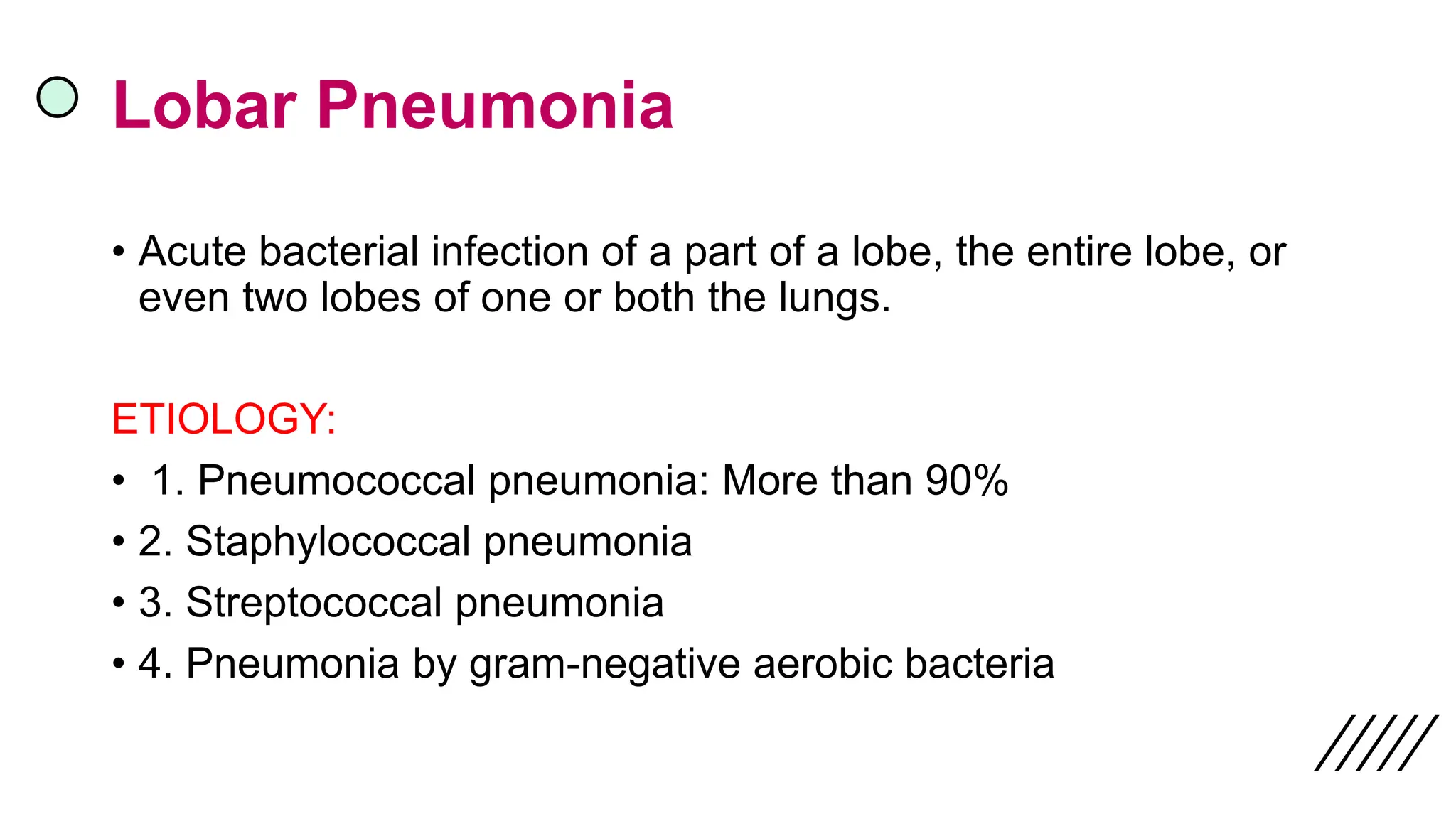 Lung Abscess and Pneumonia (Pathology) | PPTX