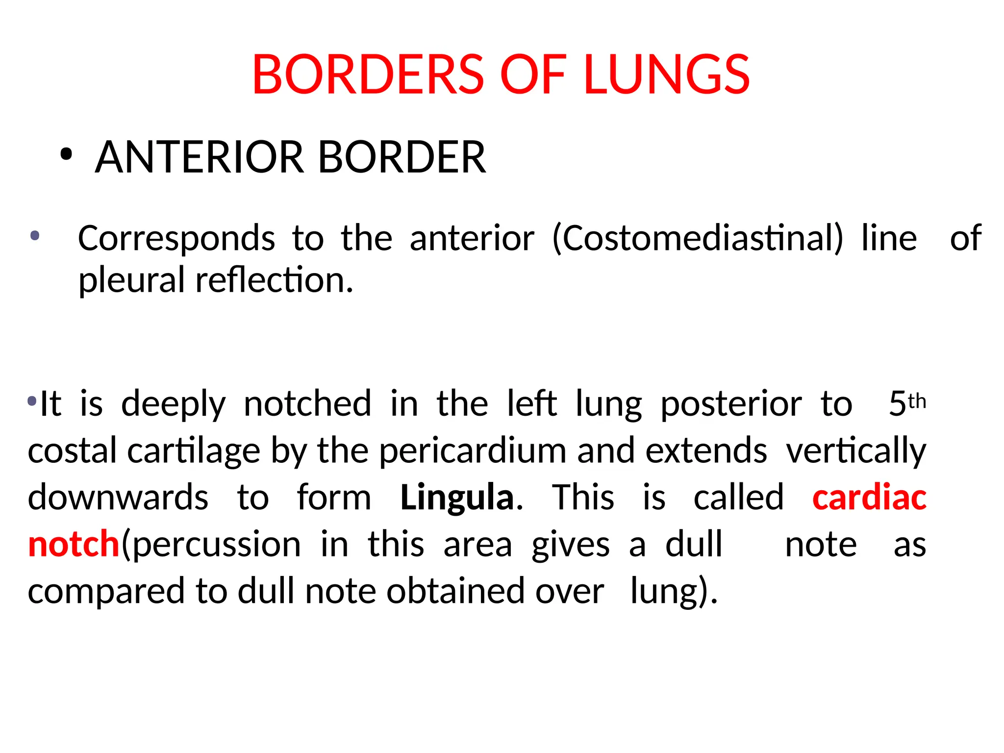 LUNG ANATOMY AND DEVELOPMENT presentation | PPTX
