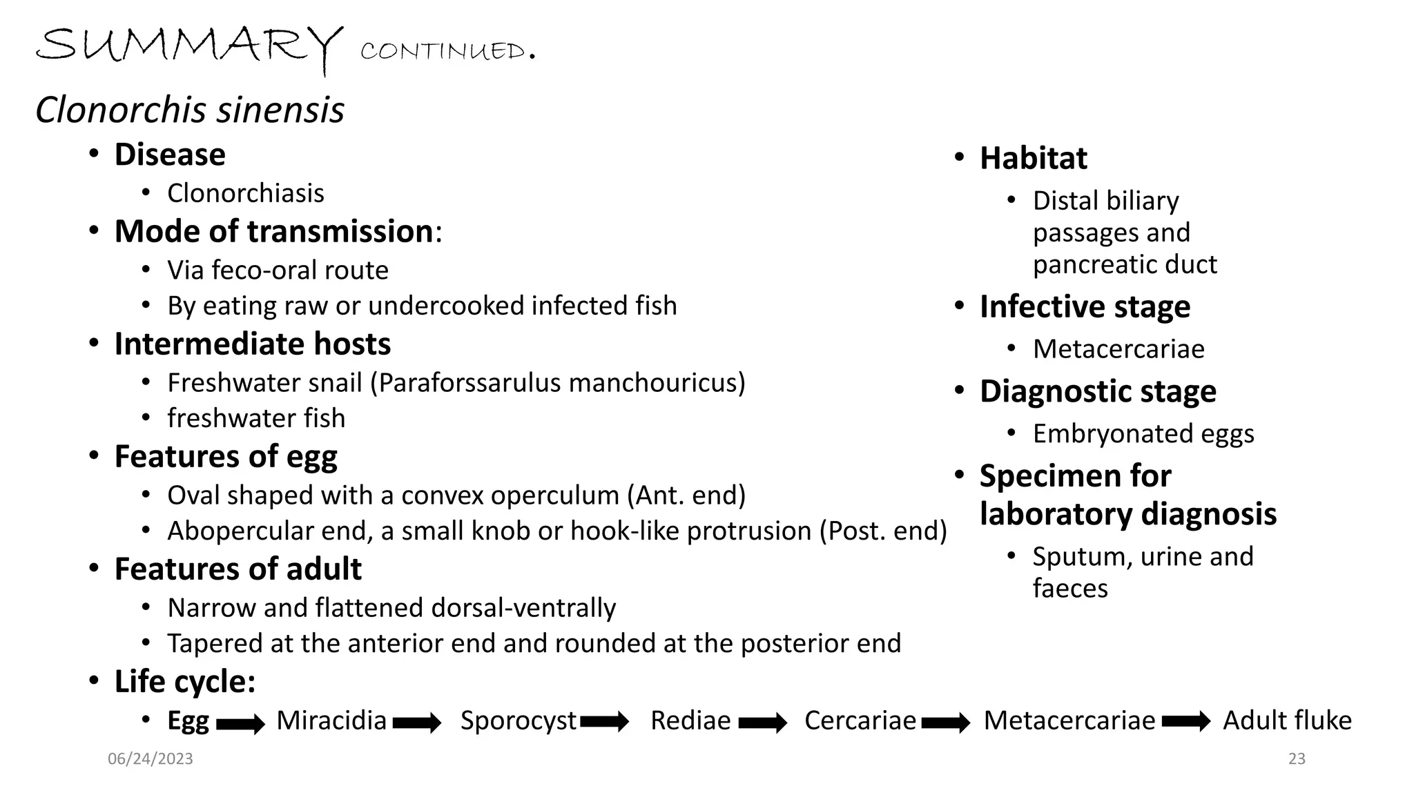 Lung and Liver Flukes - Parasitology Group 3 Presentation.pdf