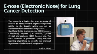 Lung cancer Detection with AIML in Healthcare sector.PPT