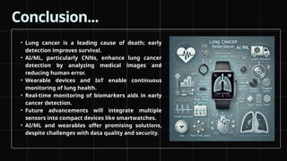 Lung cancer Detection with AIML in Healthcare sector.PPT