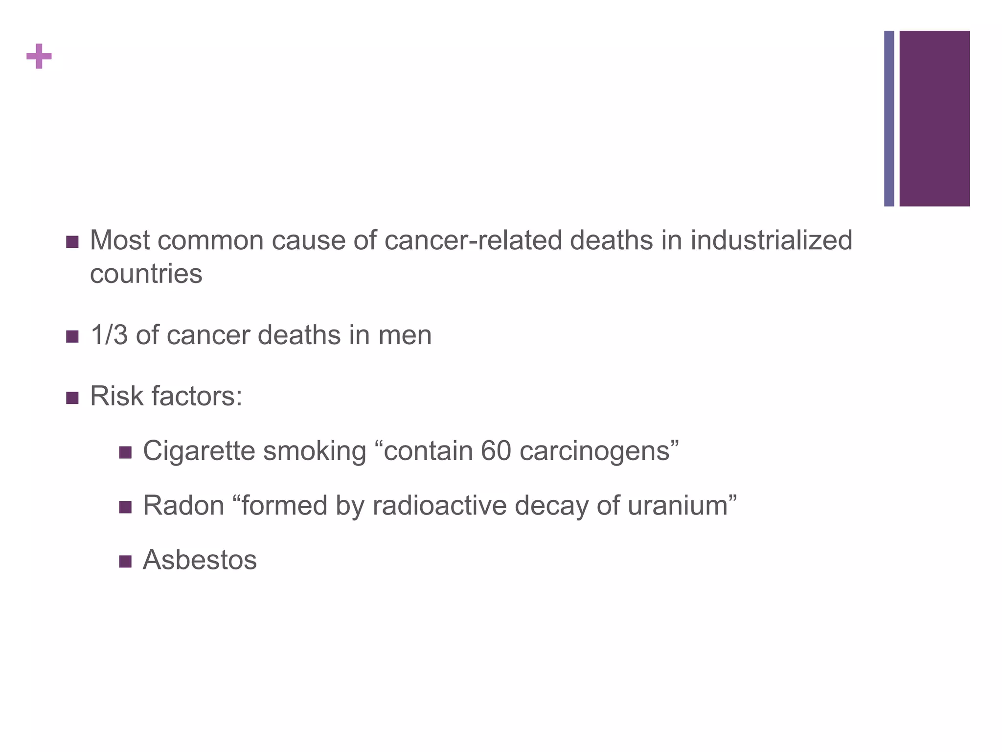 Lung Cancer Pathology & Clinical | PPTX
