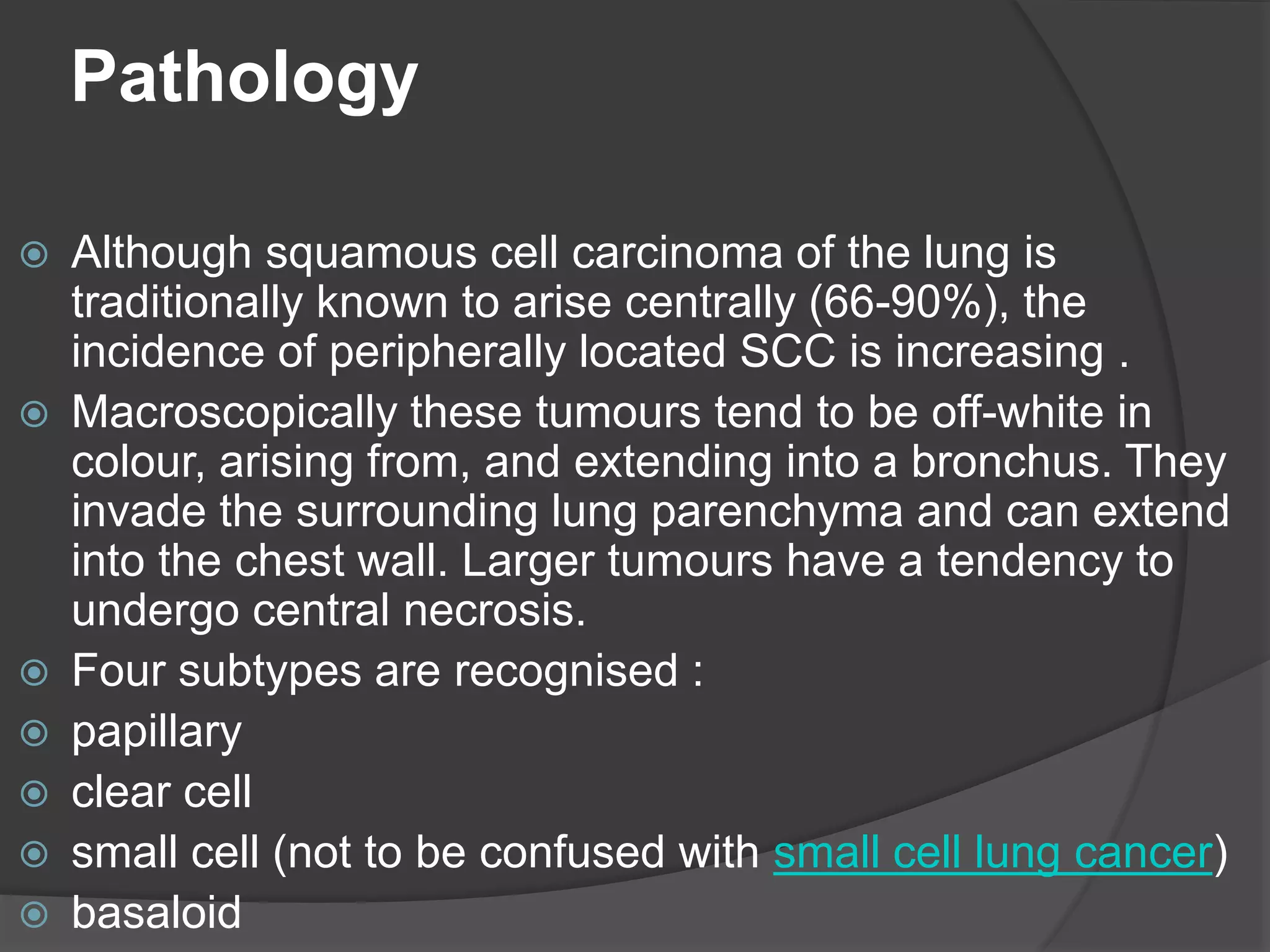 Lung cancer radiology | PPTX