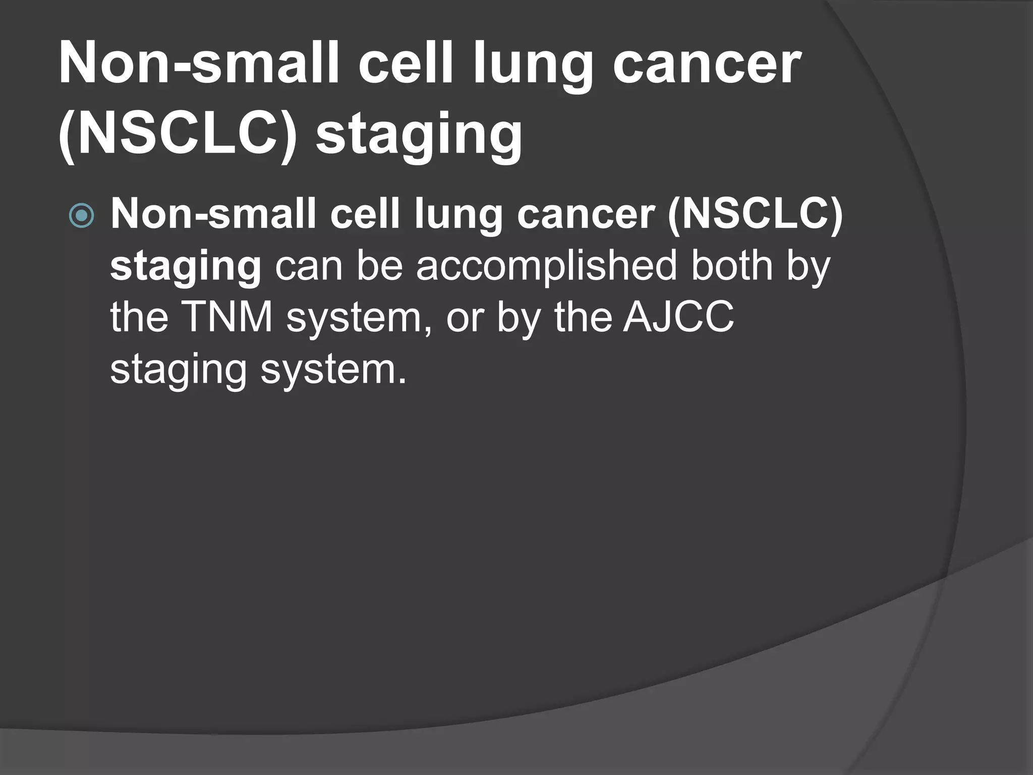 Lung cancer radiology | PPTX