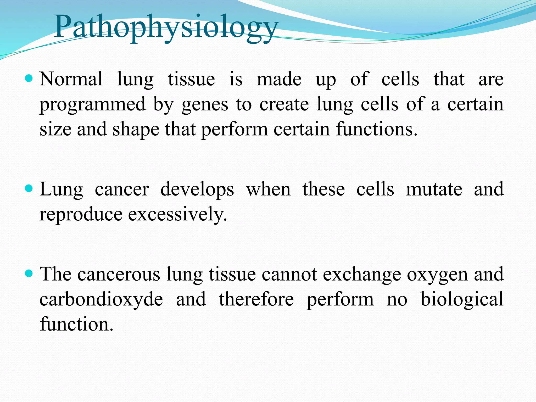 Lung cancer | PPTX