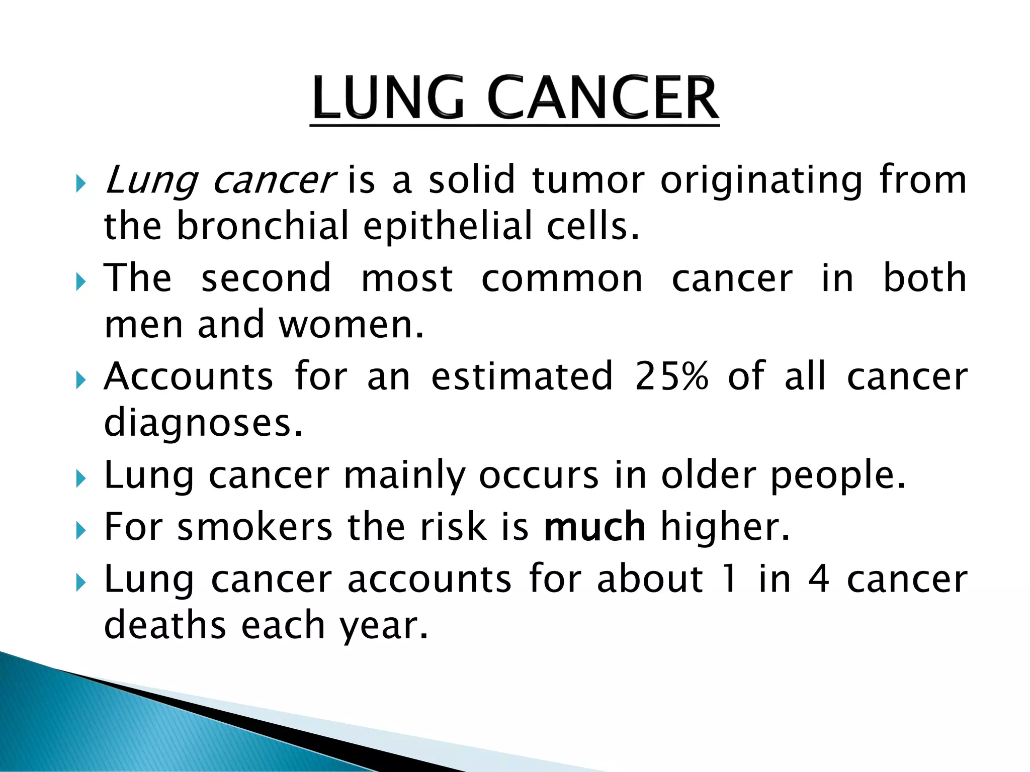 Lung cancer | PDF