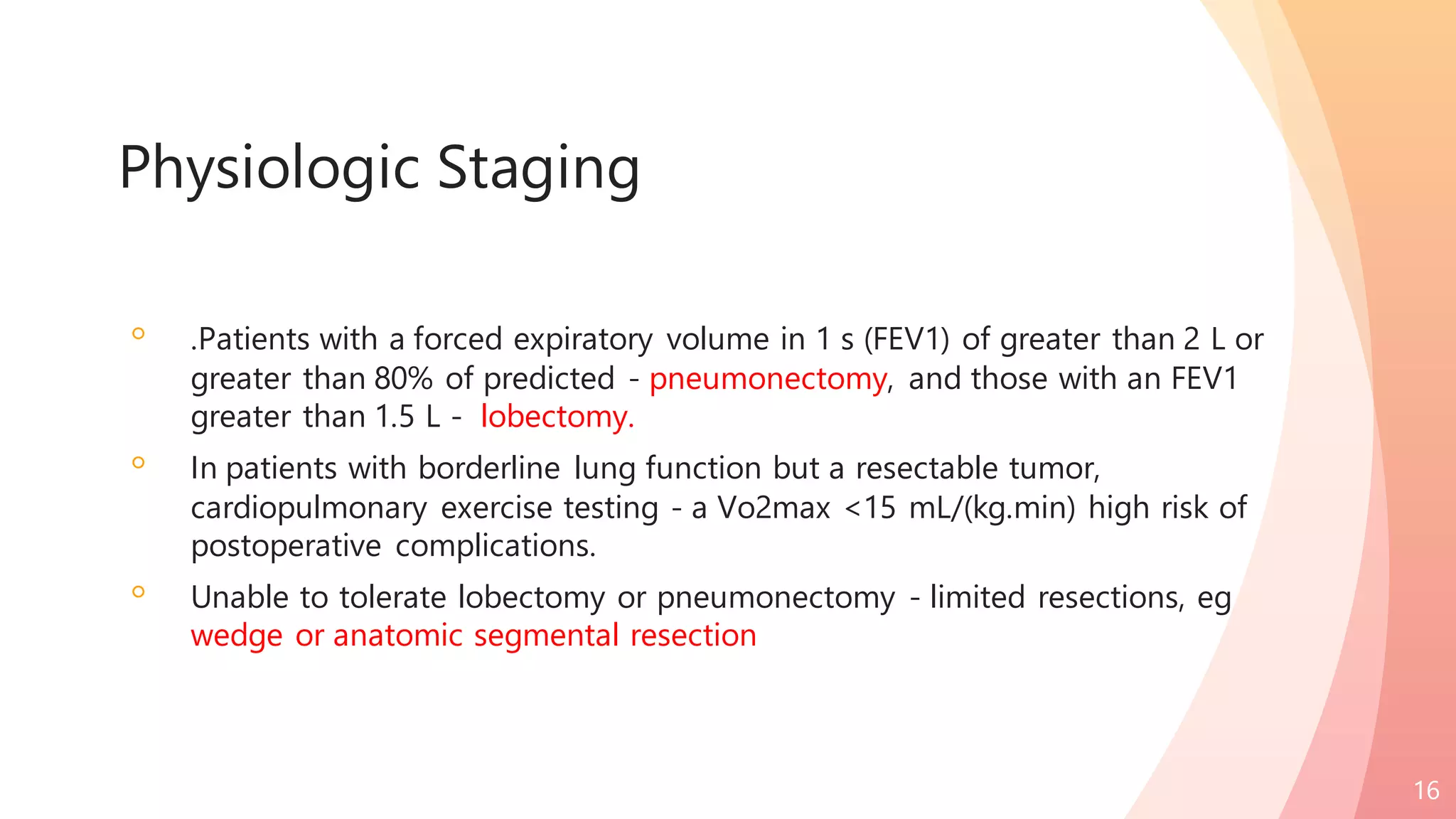 Lung cancer in Geriatric Population | PDF