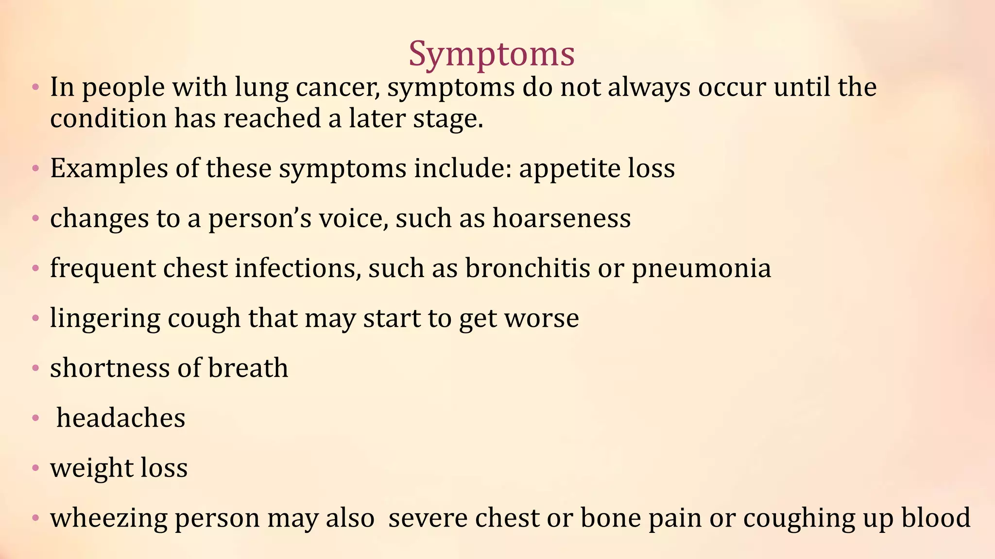 Lung cancer-medical discussion | study | PPT
