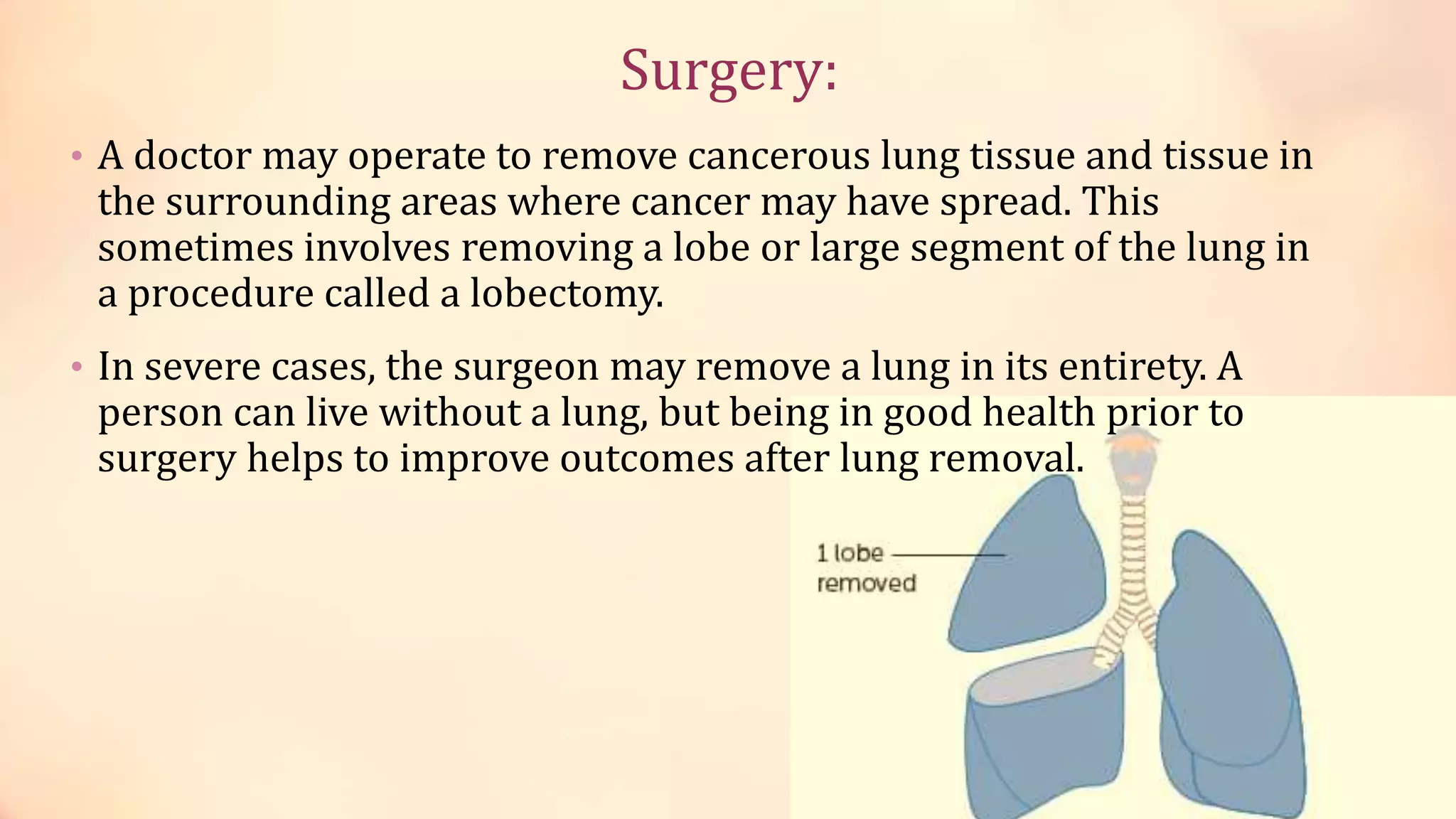 Lung cancer-medical discussion | study | PPT